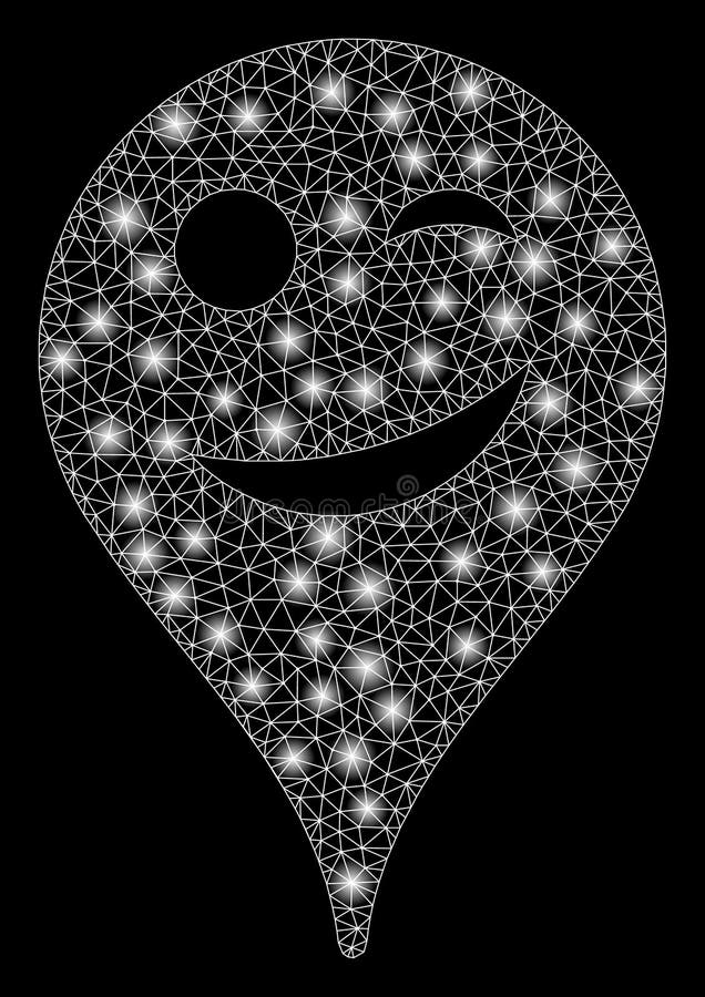 Flare Mesh 2D Joke Smiley Map Marker with Flare Spots Stock Vector ... Flare Mesh 2D Joke Smiley Map Marker with Flare Spots Stock Vector ...