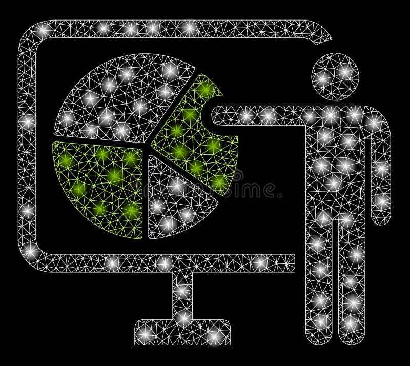 Flare Mesh 2D Pie Chart Public Report with Flare Spots Stock Vector ... Flare Mesh 2D Pie Chart Public Report with Flare Spots Stock Vector ...