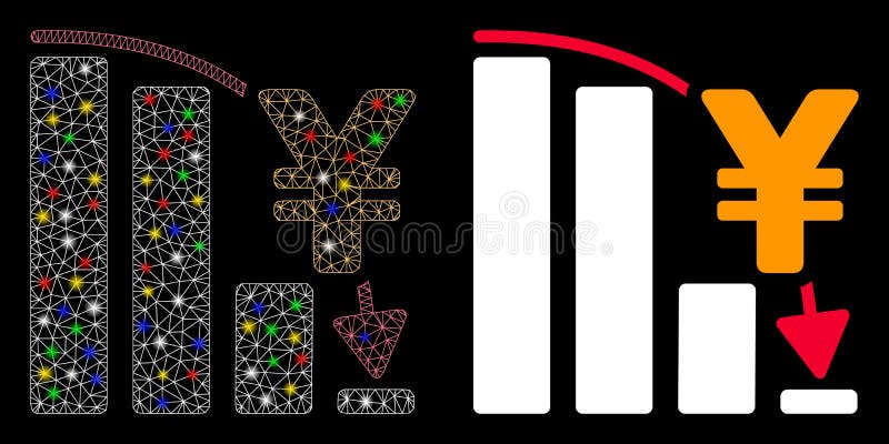 Flare Mesh 2D Yen Epic Fail Chart Icon with Flare Spots Stock Vector ... Flare Mesh 2D Yen Epic Fail Chart Icon with Flare Spots Stock Vector ...