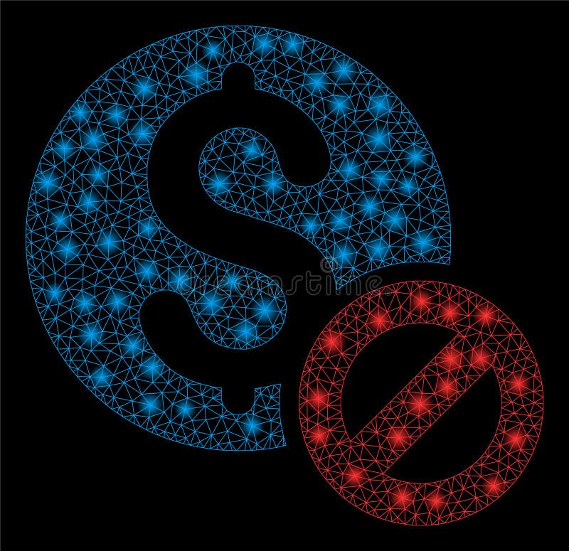 Flare Mesh 2D Free of Charge with Flare Spots Stock Vector ...