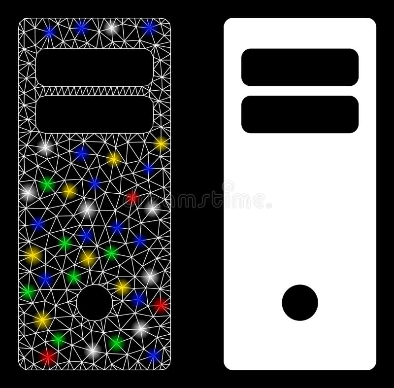 Mainframe Icon in Trendy Design Style. Mainframe Icon Isolated on White ...