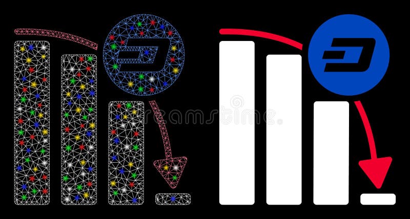 Flare Mesh Network Dashcoin Epic Fall Chart Icon with Flare Spots Stock ... Flare Mesh Network Dashcoin Epic Fall Chart Icon with Flare Spots Stock ...