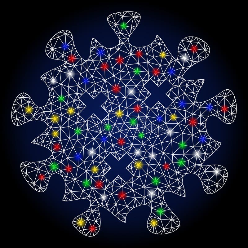 Network Infection stock illustration. Illustration of rendering - 11173181