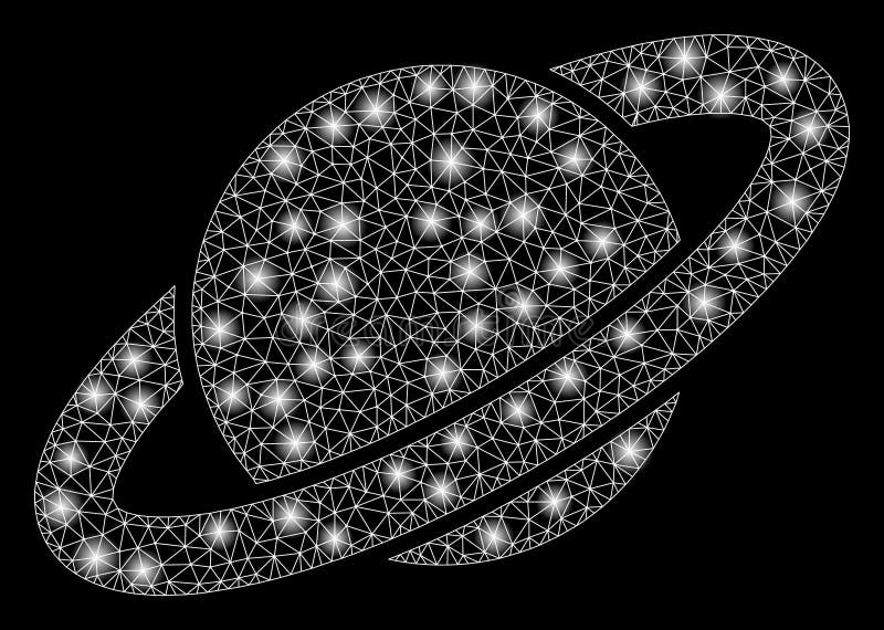 Wire Saturn Spheres Logos stock illustration. Illustration of smooth ...