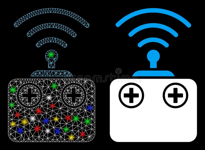 Flare Mesh Network Radio Control Device Icon with Flare Spots Stock ... Flare Mesh Network Radio Control Device Icon with Flare Spots Stock ...