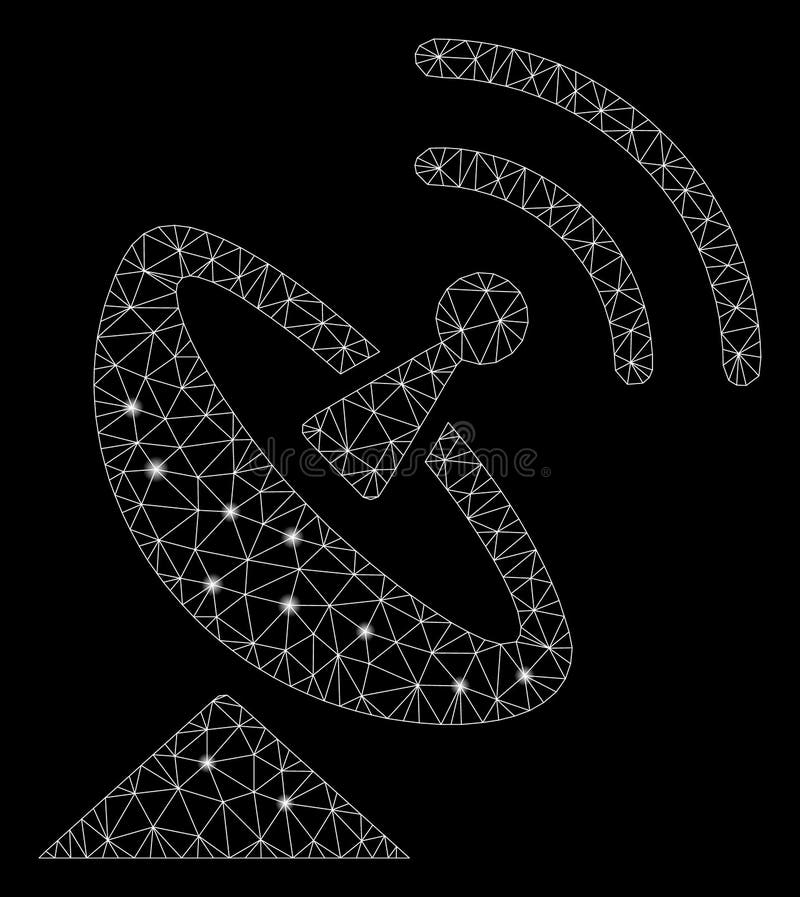 Flare Mesh Network Radio Telescope with Flare Spots Stock Vector ... Flare Mesh Network Radio Telescope with Flare Spots Stock Vector ...