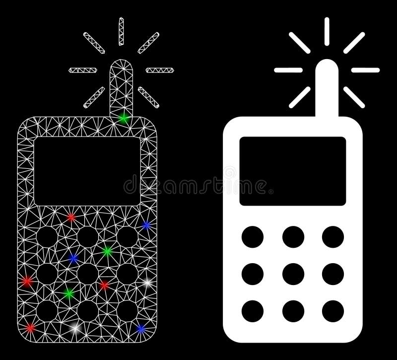 Flare Mesh Network Radio Transmitter Radiation Icon with Flare Spots ... Flare Mesh Network Radio Transmitter Radiation Icon with Flare Spots ...