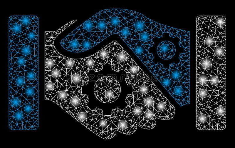 Flare Mesh Network Smart Contract Handshake with Flare Spots Stock ...