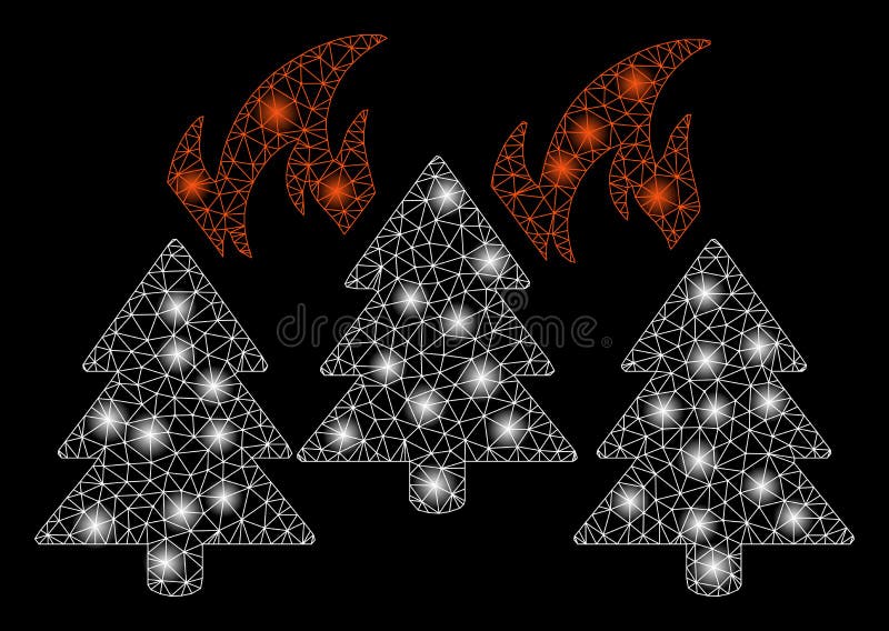 Flare Mesh Wire Frame Forest Fire Disaster with Flare Spots Stock ... Flare Mesh Wire Frame Forest Fire Disaster with Flare Spots Stock ...
