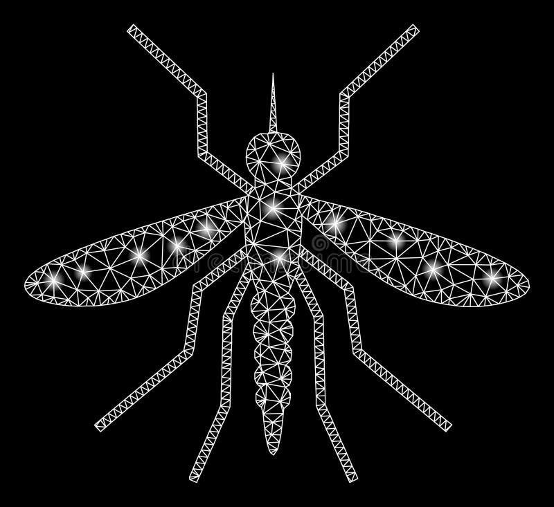 Mosquito frame stock vector. Illustration of nature, epidemic - 29533186