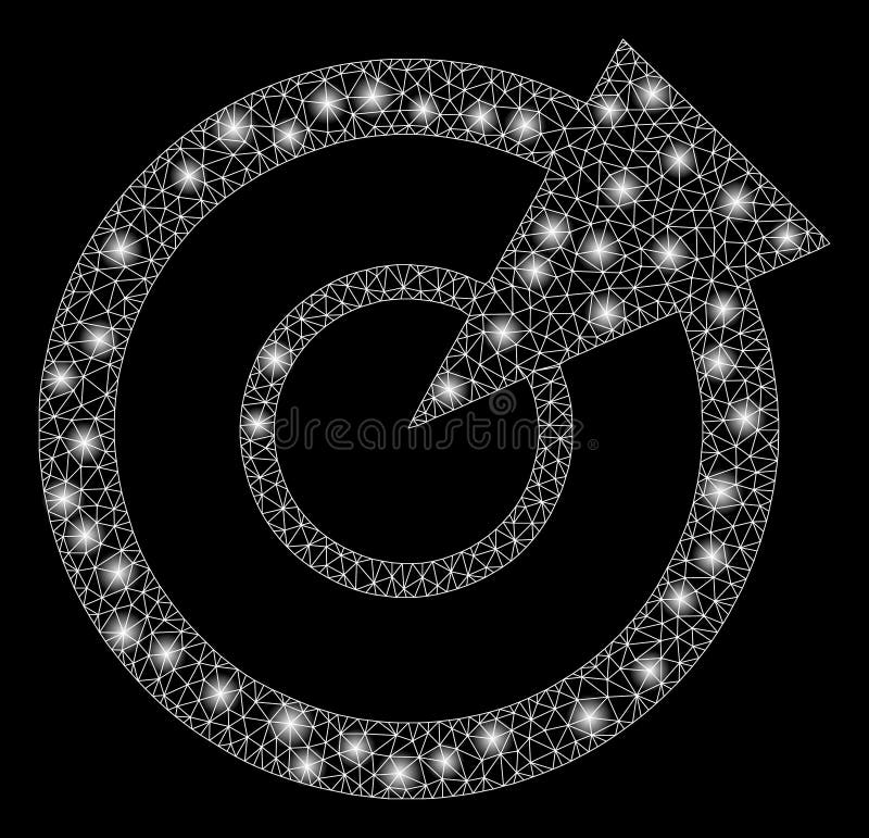 Flare Mesh Wire Frame Radar With Flare Spots Stock Vector ... Flare Mesh Wire Frame Radar With Flare Spots Stock Vector ...
