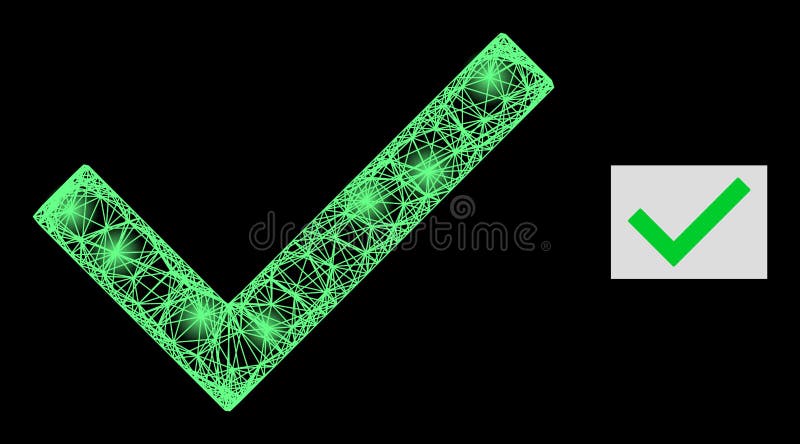 Shiny Net Mesh Yes Tick with Light Spots Stock Vector - Illustration of ... Shiny Net Mesh Yes Tick with Light Spots Stock Vector - Illustration of ...