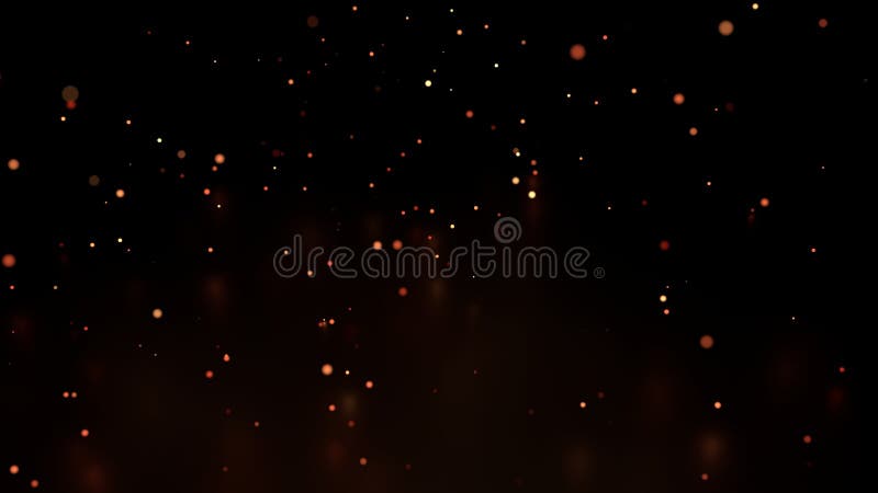 Flare Particles on Dark Shiny Background Stock Illustration ...
