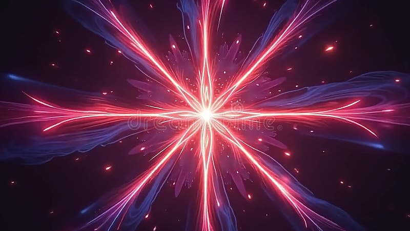 Flare Points Drift from the Center Forming a Dynamic Starburst ...