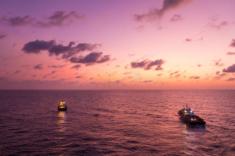 Flare Stack and Flare Bridge while Burning Toxic Gas and Release Stock ...