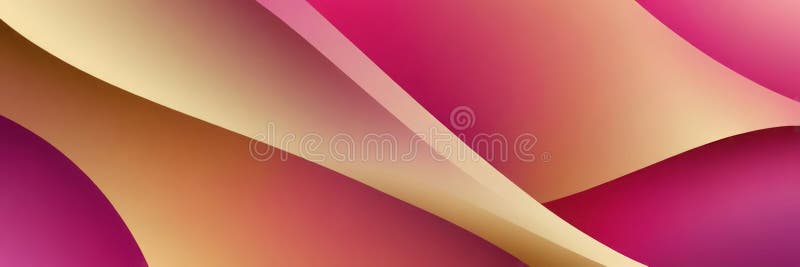 Flared Shapes in Fuchsia and Khaki Stock Photo - Image of pattern ...