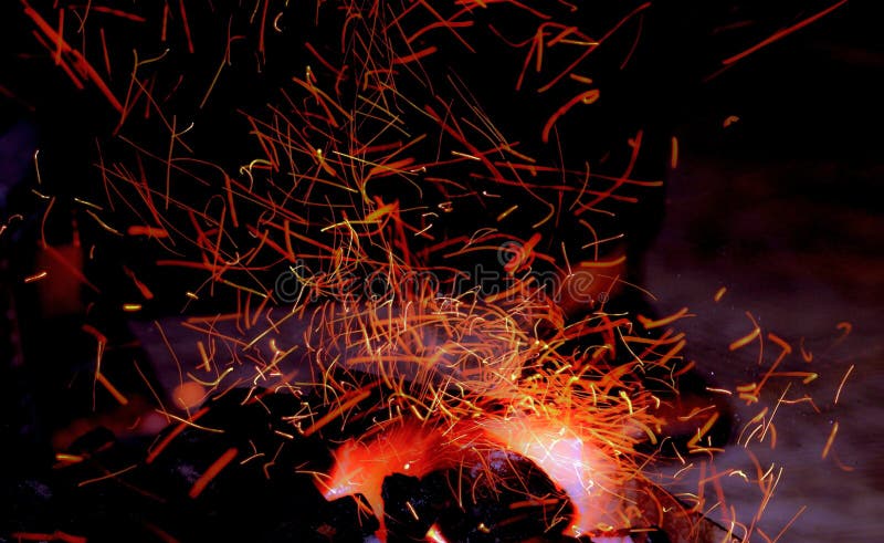 Flares of the Fire Flares of the Fire. Stock Image - Image of sparkler ...