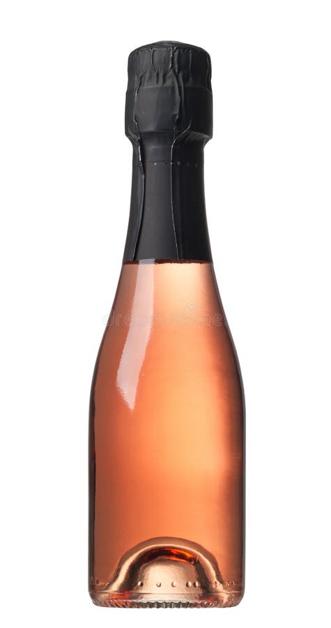 Flasche rosa Sekt stockfoto. Bild von einladung, rosa - 32724844