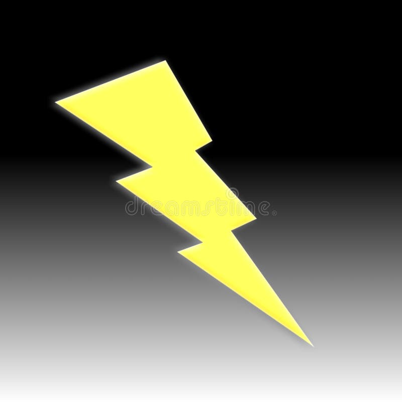 Flash amarillo stock de ilustración. Ilustración de anaranjado - 193682482