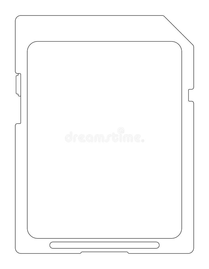 Flash card. stock vector. Illustration of flash, load - 29159917