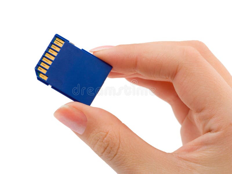 Forefinger with USB Flash Drive, Hand, Concept Stock Image - Image of ...