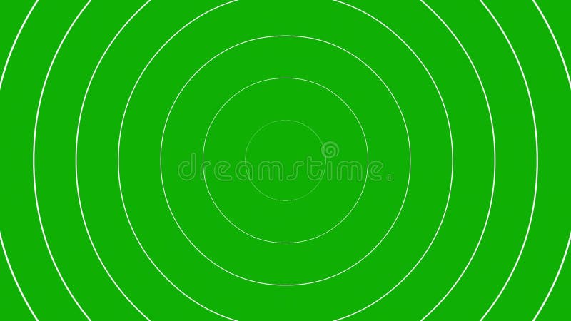 Flash Circular Waves Motion Graphics with Green Screen Background Stock ...