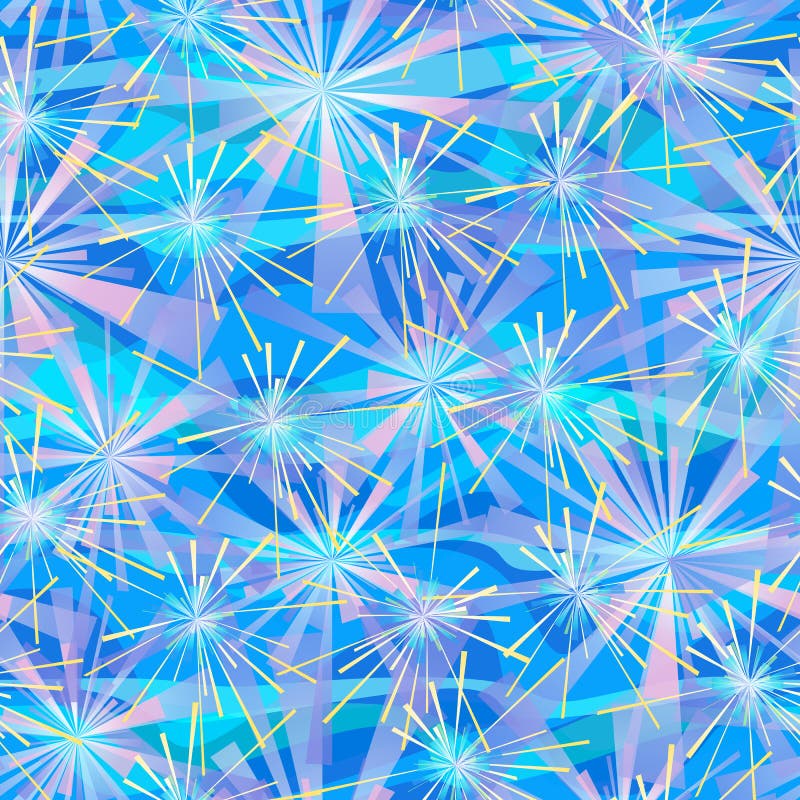 Flash Colorido En Un Fondo Azul Ilustración del Vector - Ilustración de ...