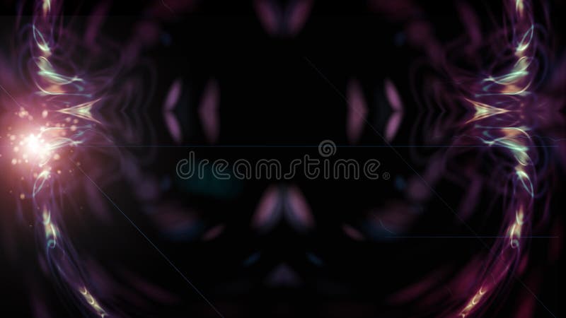 Flash in the Dark Night and Light, Bright Modern Background, 3d ...