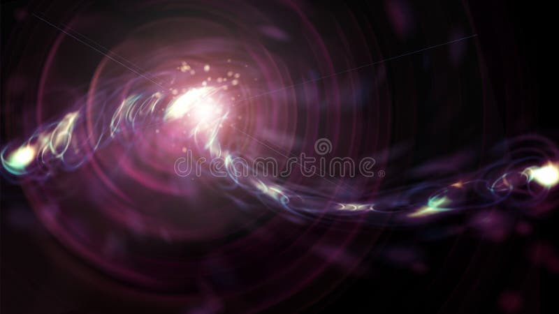 Flash in the Dark Night and Light, Bright Modern Background, 3d ...