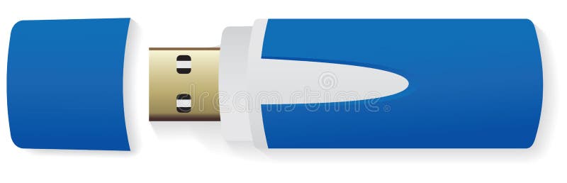 Flash disk stock vector. Illustration of byte, flash - 15342307