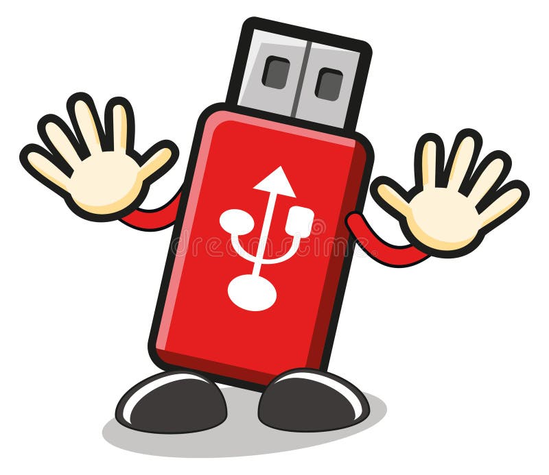 Flash disk stock illustration. Illustration of save, copy - 21576710