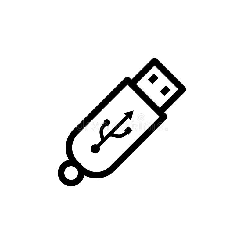 Flash Disk Icon Design Template Stock Vector - Illustration of concept ...