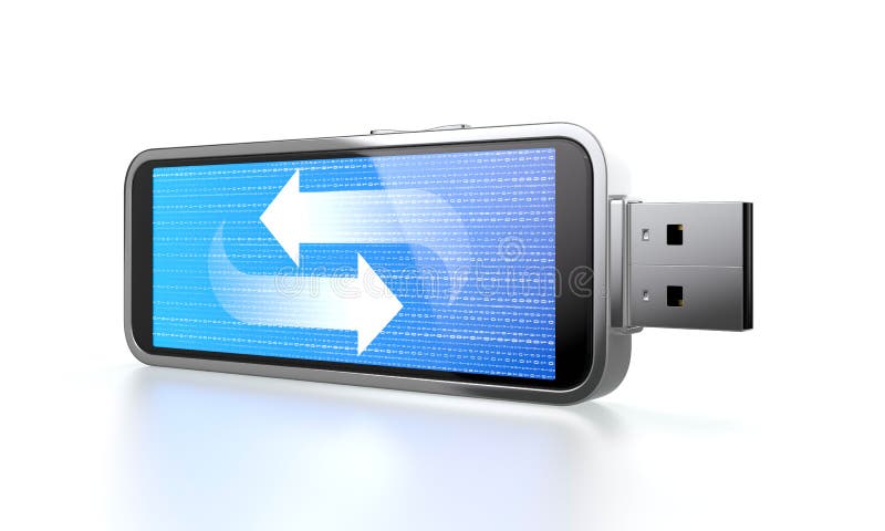 Flash drive stock illustration. Illustration of portable - 25518489