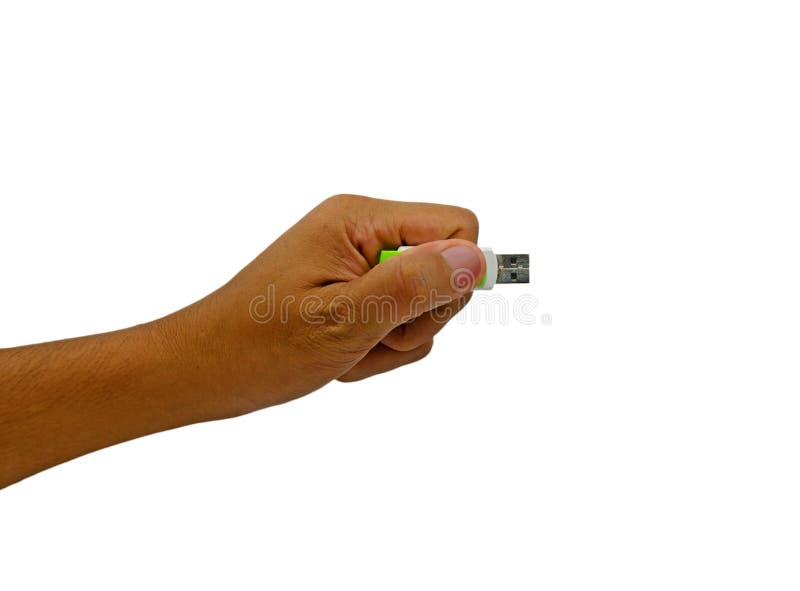 Person Inserting a Usb Drive into a Laptop Stock Photo - Image of ...