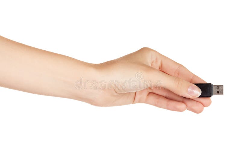 Isolated Hand Holding Object Stock Photo - Image of female, ideas: 18601700