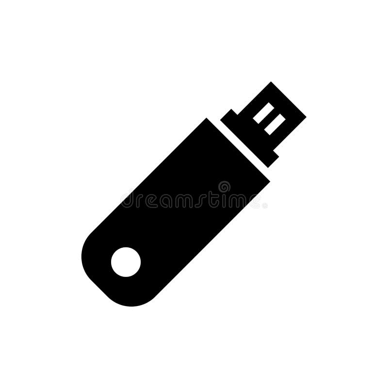 Flash Drive Icon Flat Vector Template Design Trendy Stock Vector ...