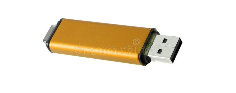 Flash Drive. USB Flash Memory. Stock Image - Image of data, datum ...