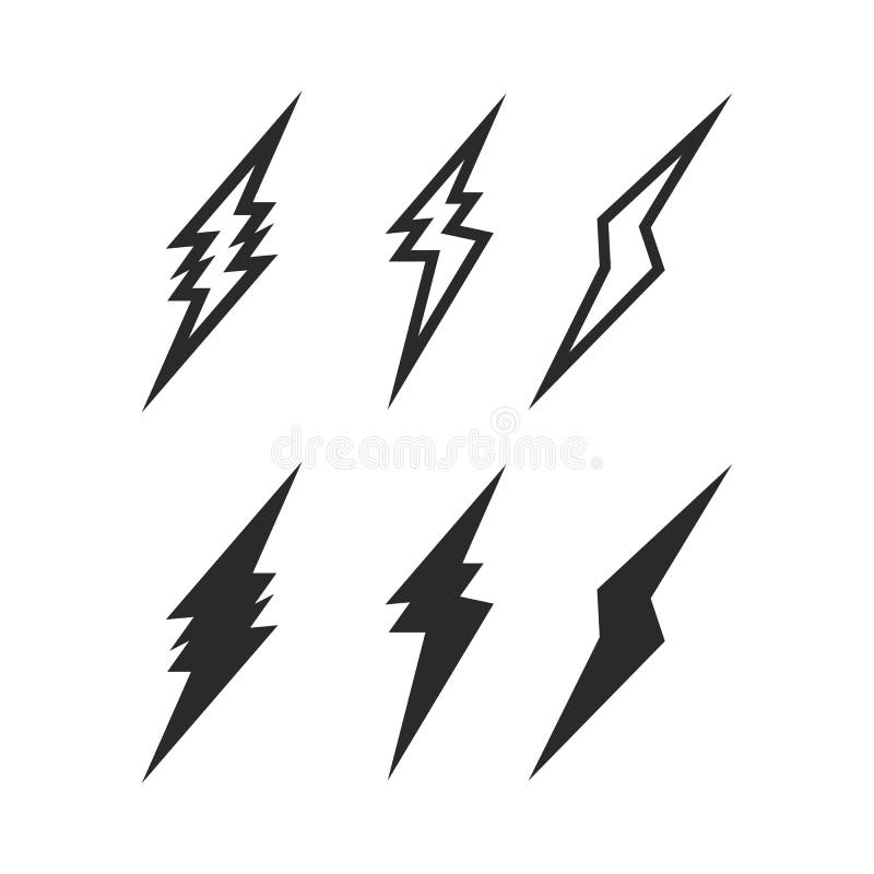 Flash Electric Logo Vector Icon Illustration Design Template. Bolt ...