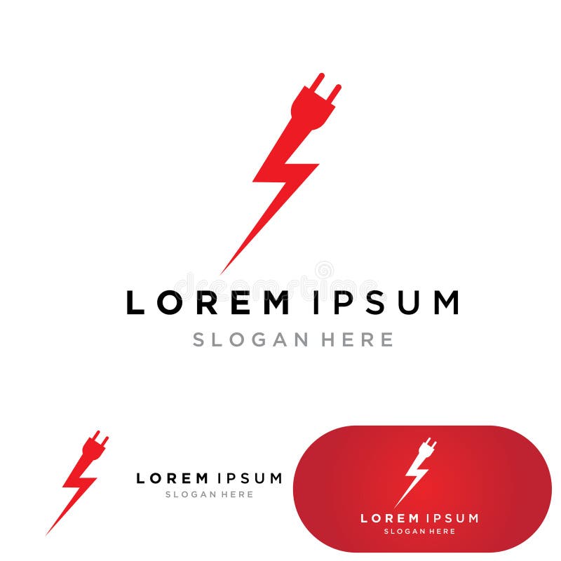 Flash Electric Logo Vector Icon Illustration Design Template. Bolt ...