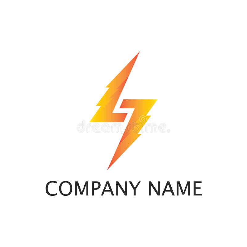 Flash Electric Logo Vector Icon Illustration Design Template. Bolt ...