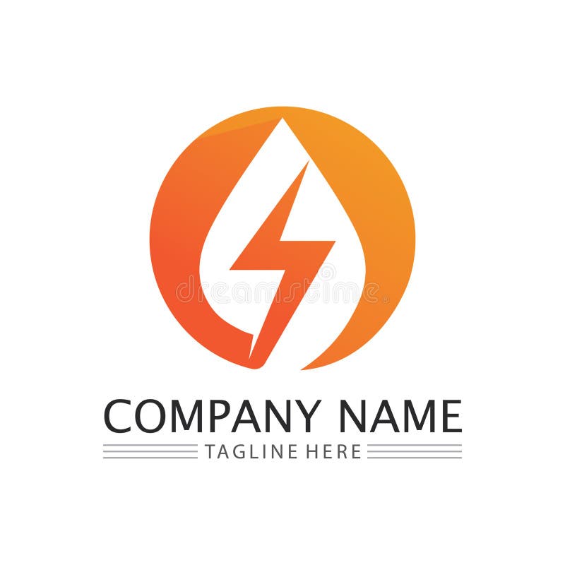 Flash Electric Logo Vector Icon Illustration Design Template. Bolt ...