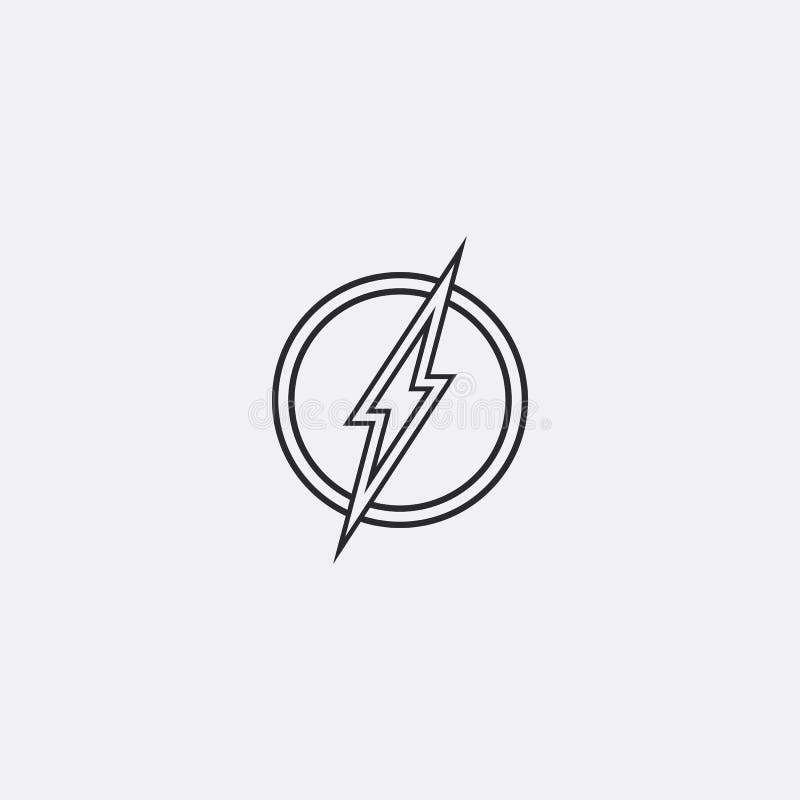 Flash Electric Vector Lightning Icon Logo and Symbols Stock ...