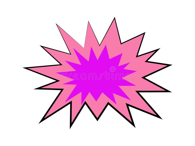 Flash Explosion Icon stock vector. Illustration of design - 276001829