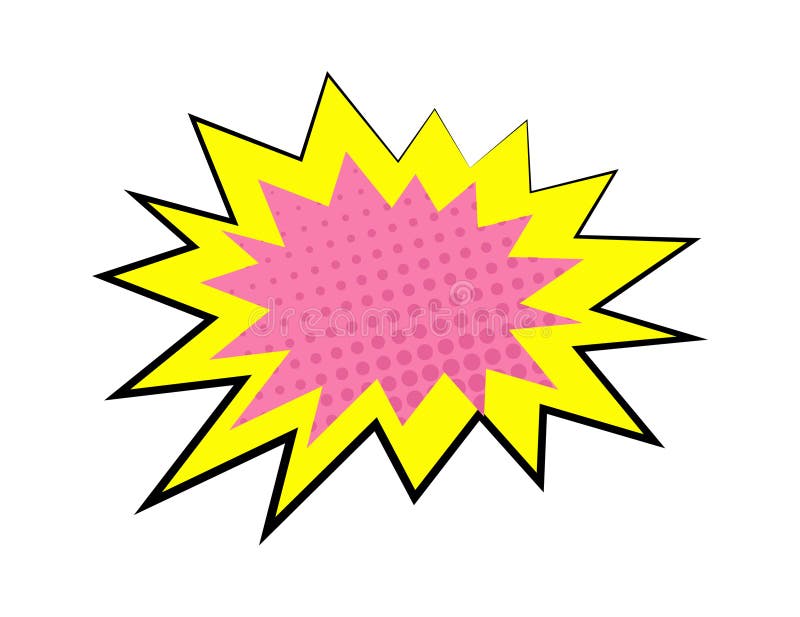 Flash Explosion Icon stock vector. Illustration of flash - 276002429