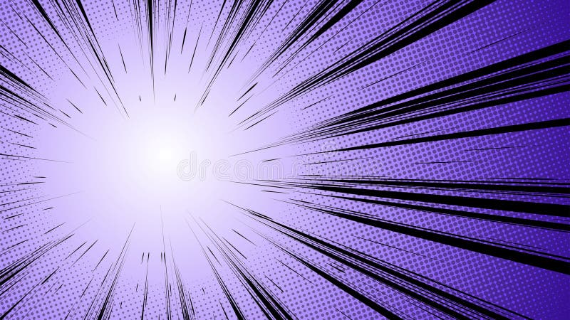 Flash Explosion Speed Lines on Transparent Background. Comic Strip ...