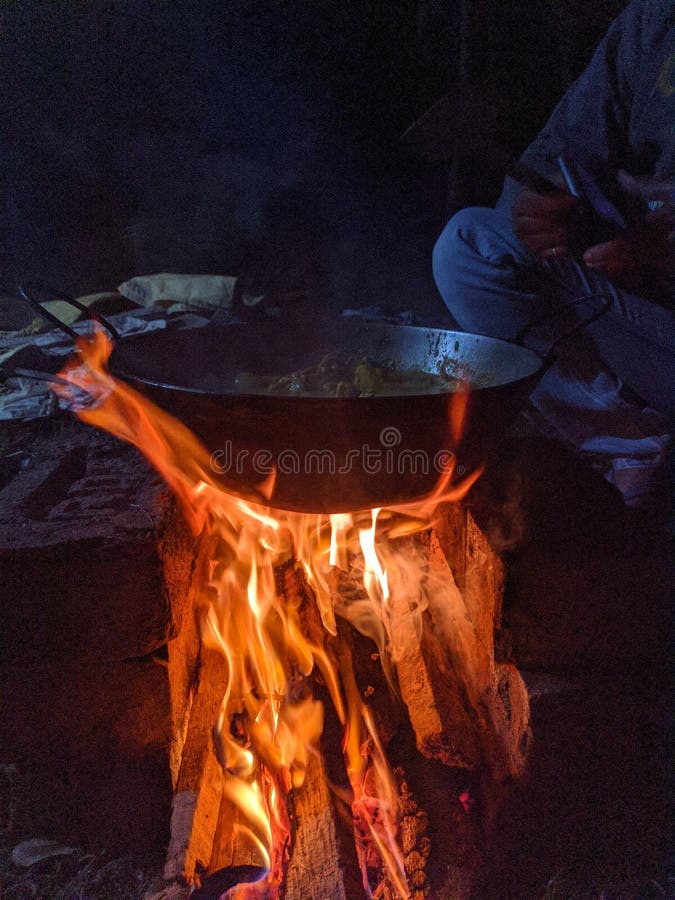 Flash Fire, Burning at Peak, Flames of Joy Stock Image - Image of ...
