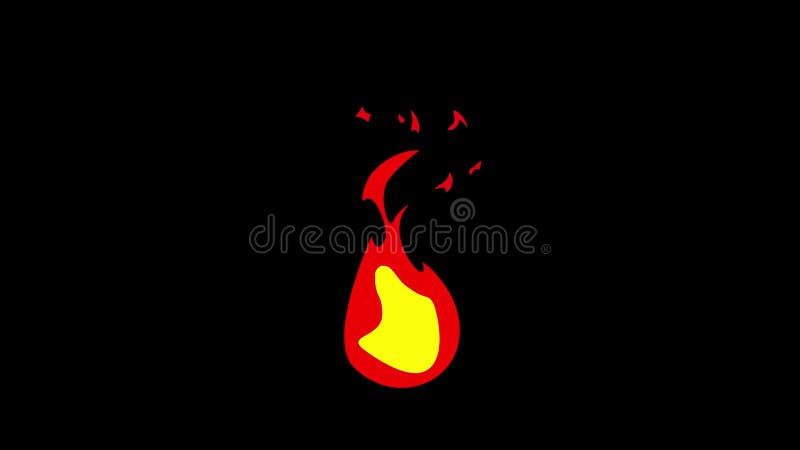 Flash Fx Fire Flame Animation. Stock Video - Video of comic, frame ...