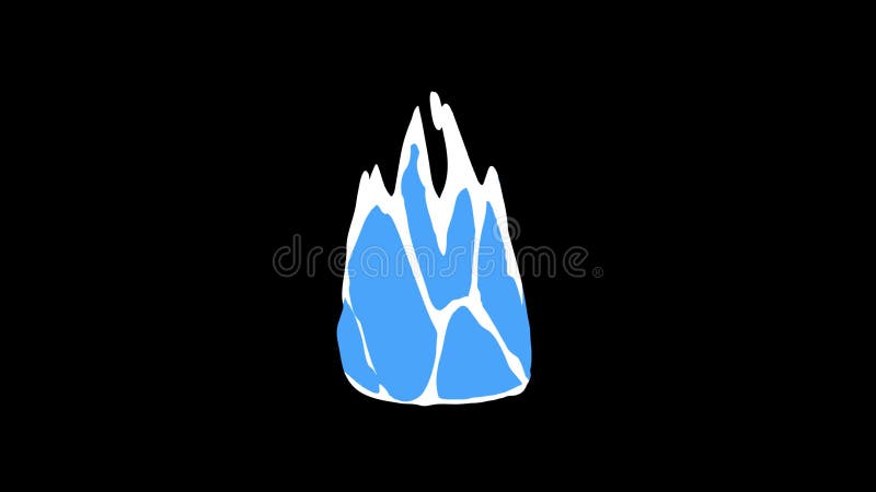 Flash FX Liquid Splash. Hand Drawn and Frame by Frame Animated Stock ...