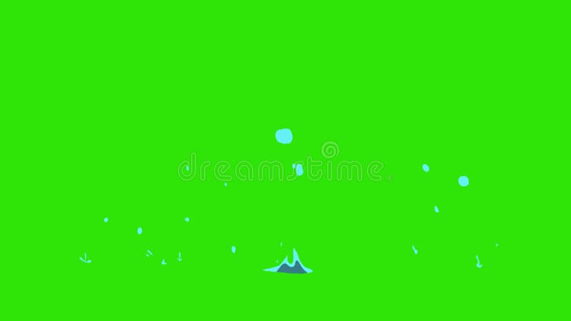 Flash FX Liquid Splash. Hand Drawn and Frame by Frame Animated Stock ...