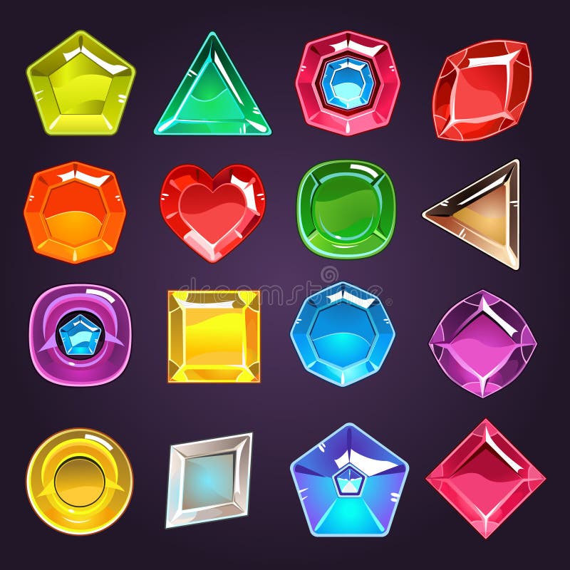 Jewels Gems. Jewelry Diamond, Jewel Heart Crystal Gem and Diamonds ...